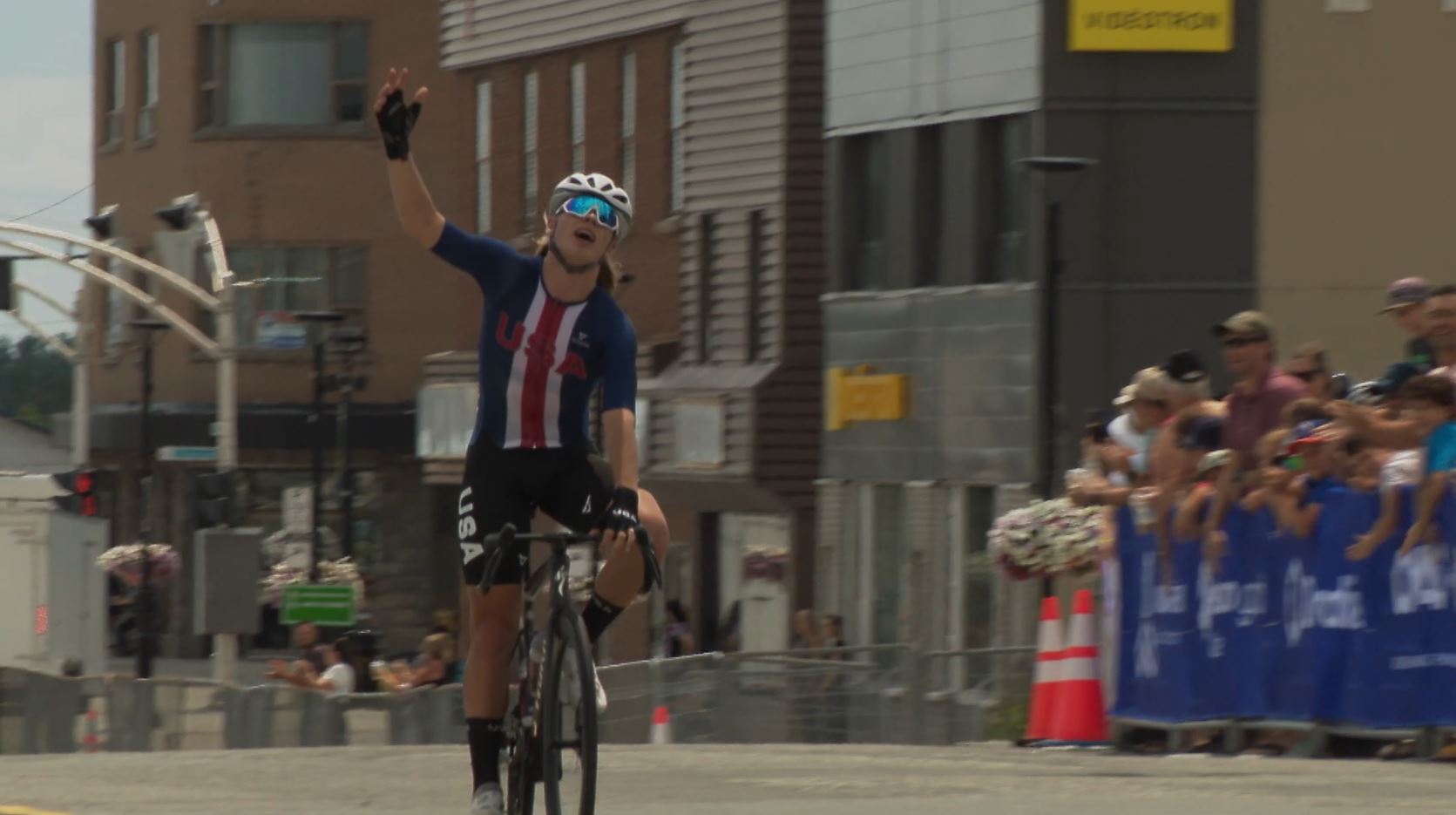 Tour de l'Abitibi : L'Américain Caden Budd remporte la 5e étape - TVA ...