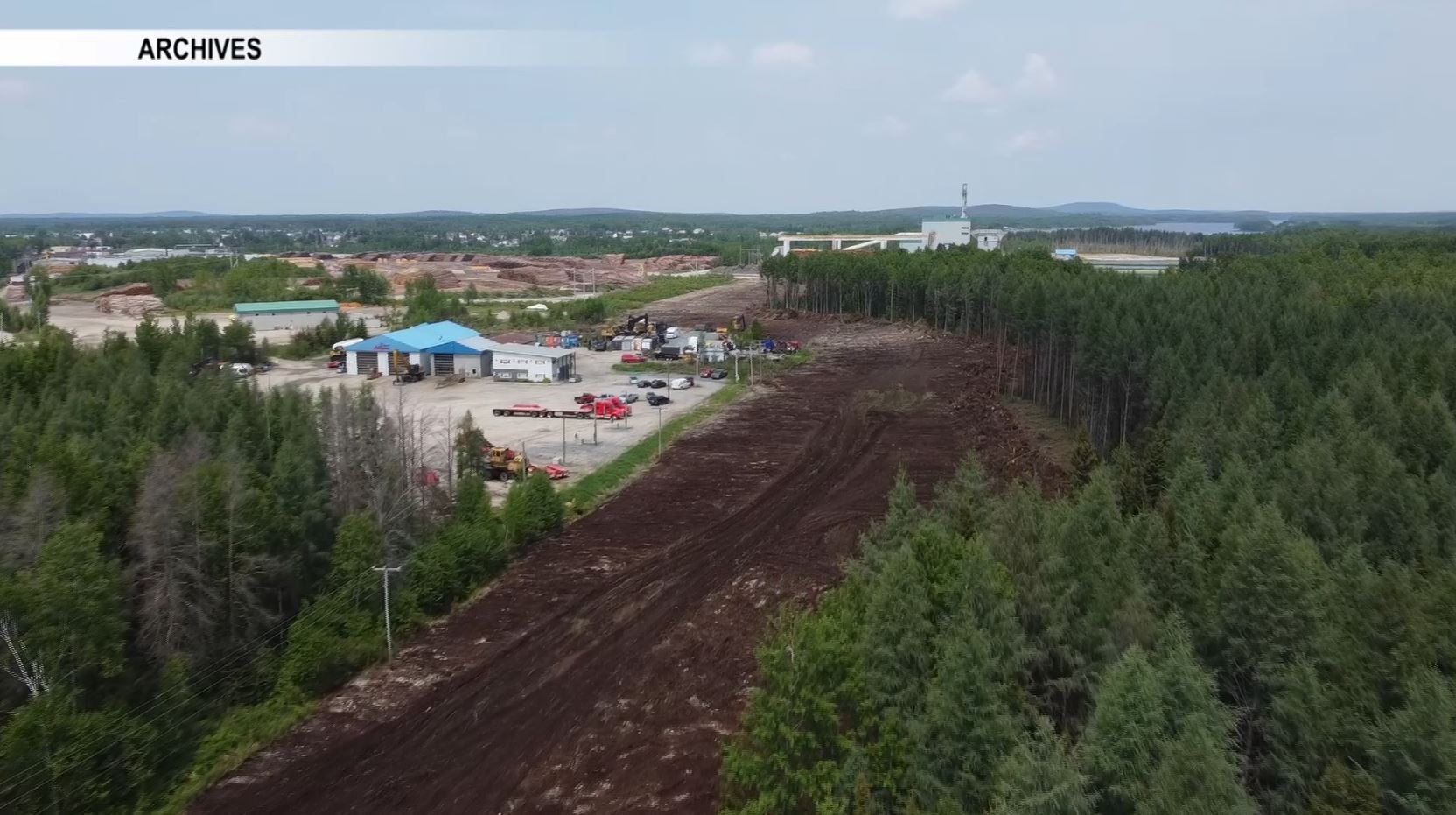 Senneterre : Projets de réaménagement des tranchées coupe-feu - TVA ...