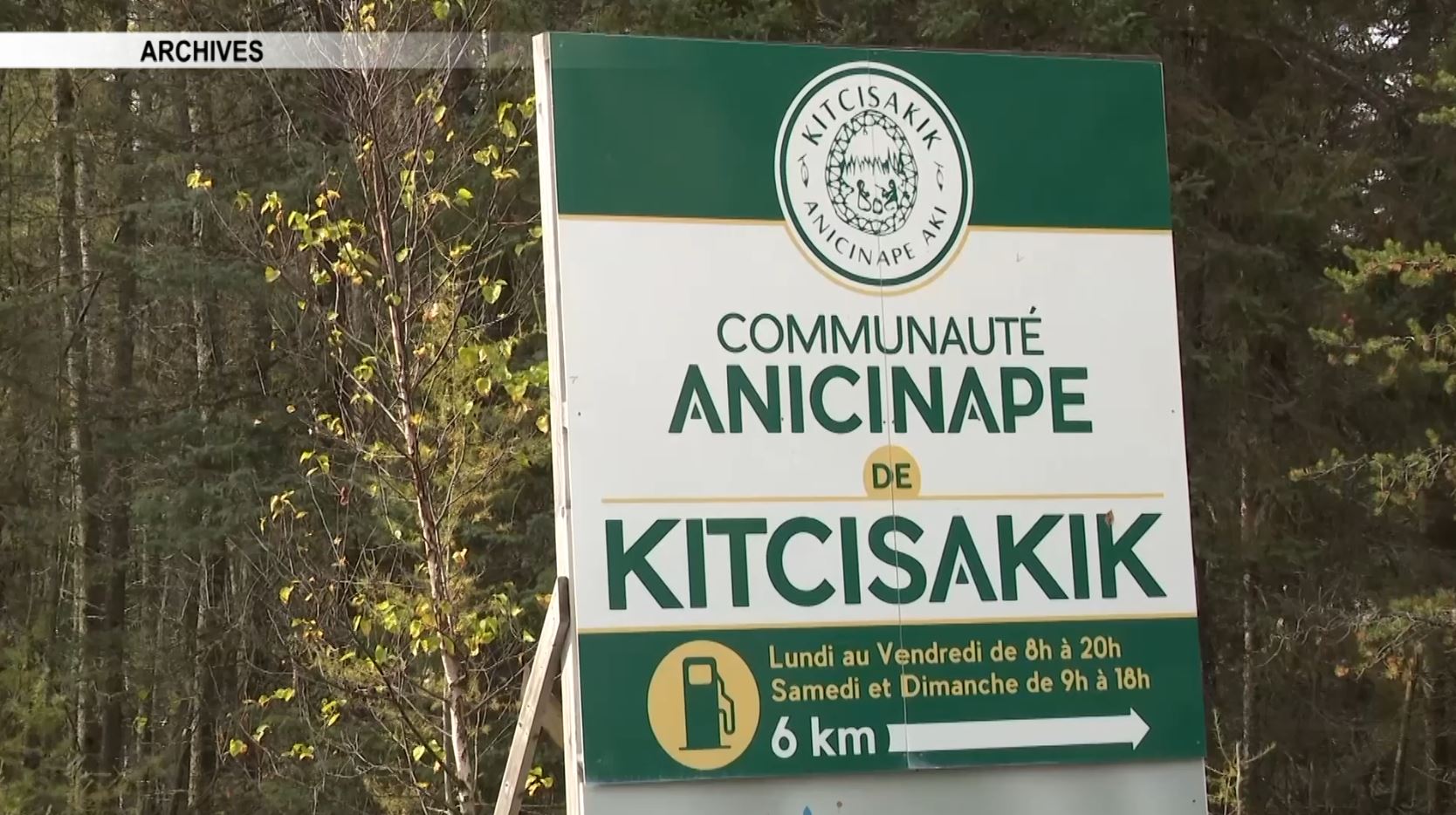 Kitcisakik : Des manifestants bloquent l’accès à la communauté - TVA ...