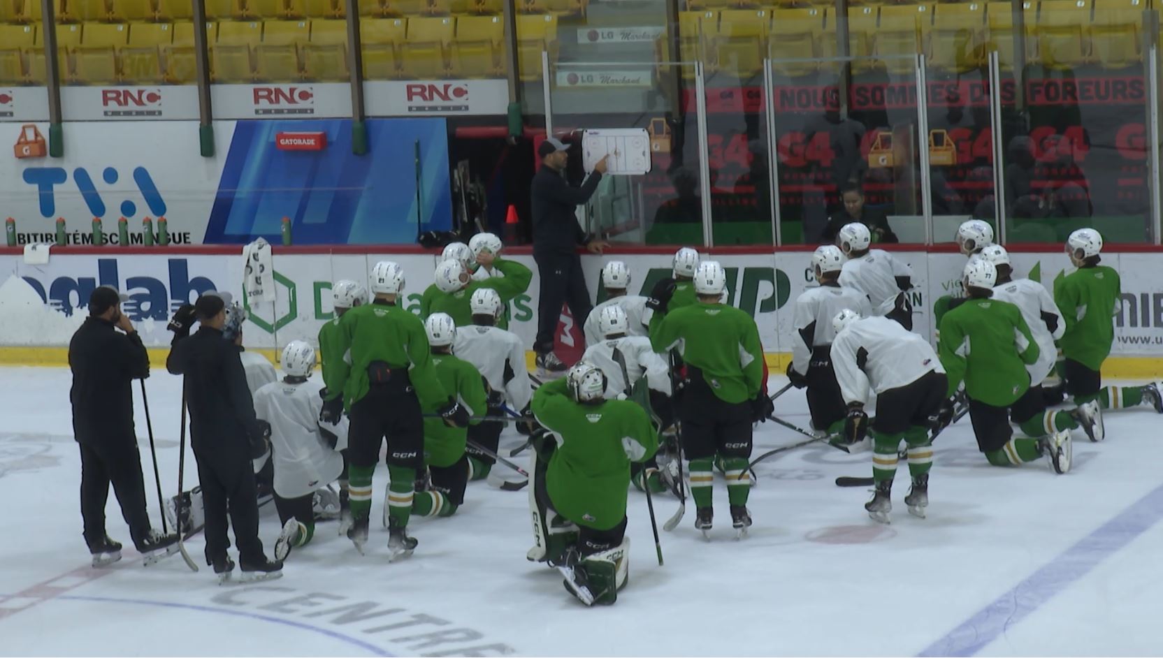 Foreurs : Dernier entraînement avant le début de la saison - TVA ...