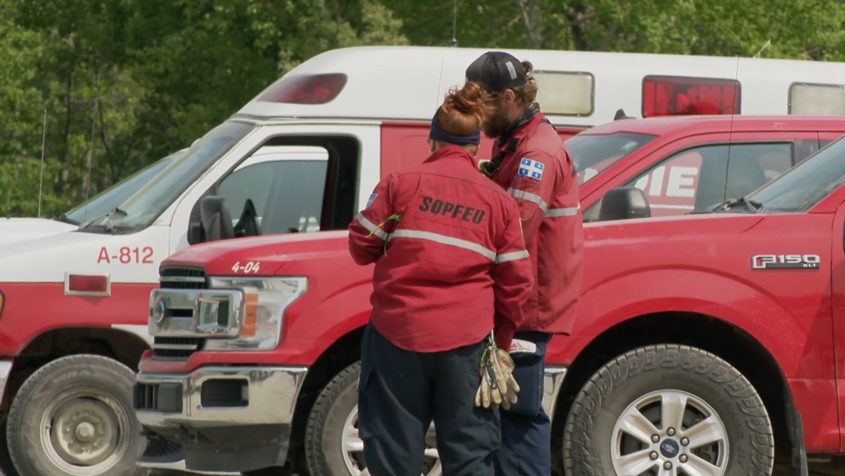 Feux de forêt : La SOPFEU se prépare pour le danger d'incendie - TVA ...
