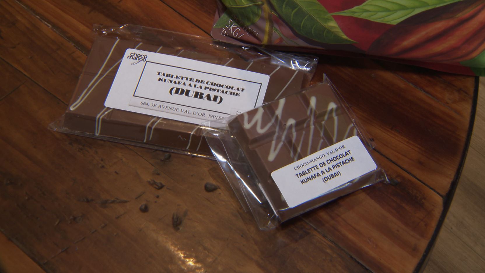 Choco-Mango : Des chocolats Dubaï faits à la main à Val-d'Or - TVA ...
