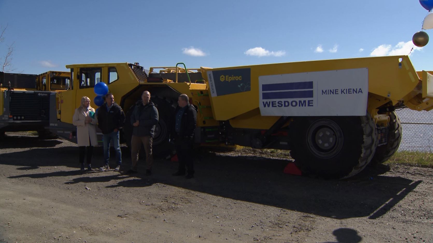 Val-d'Or : Des camions 100% électriques à la mine Kiena - TVA Abitibi ...