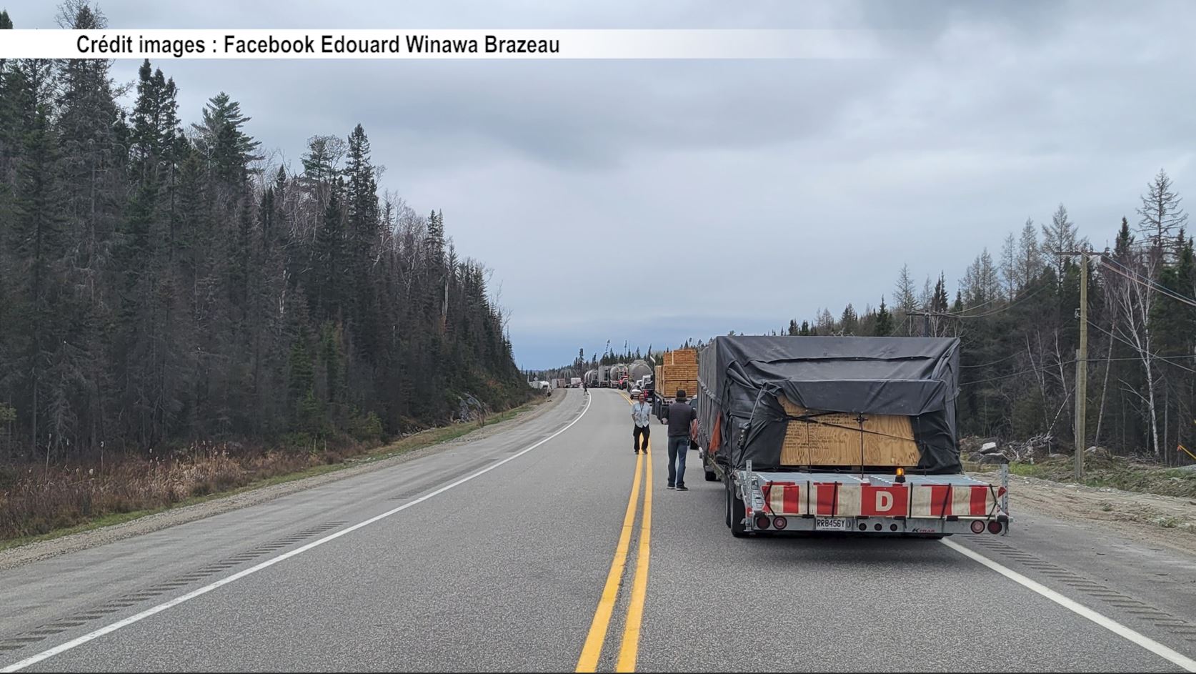 Route 117 : Une collision cause un ralentissement majeur - TVA Abitibi ...