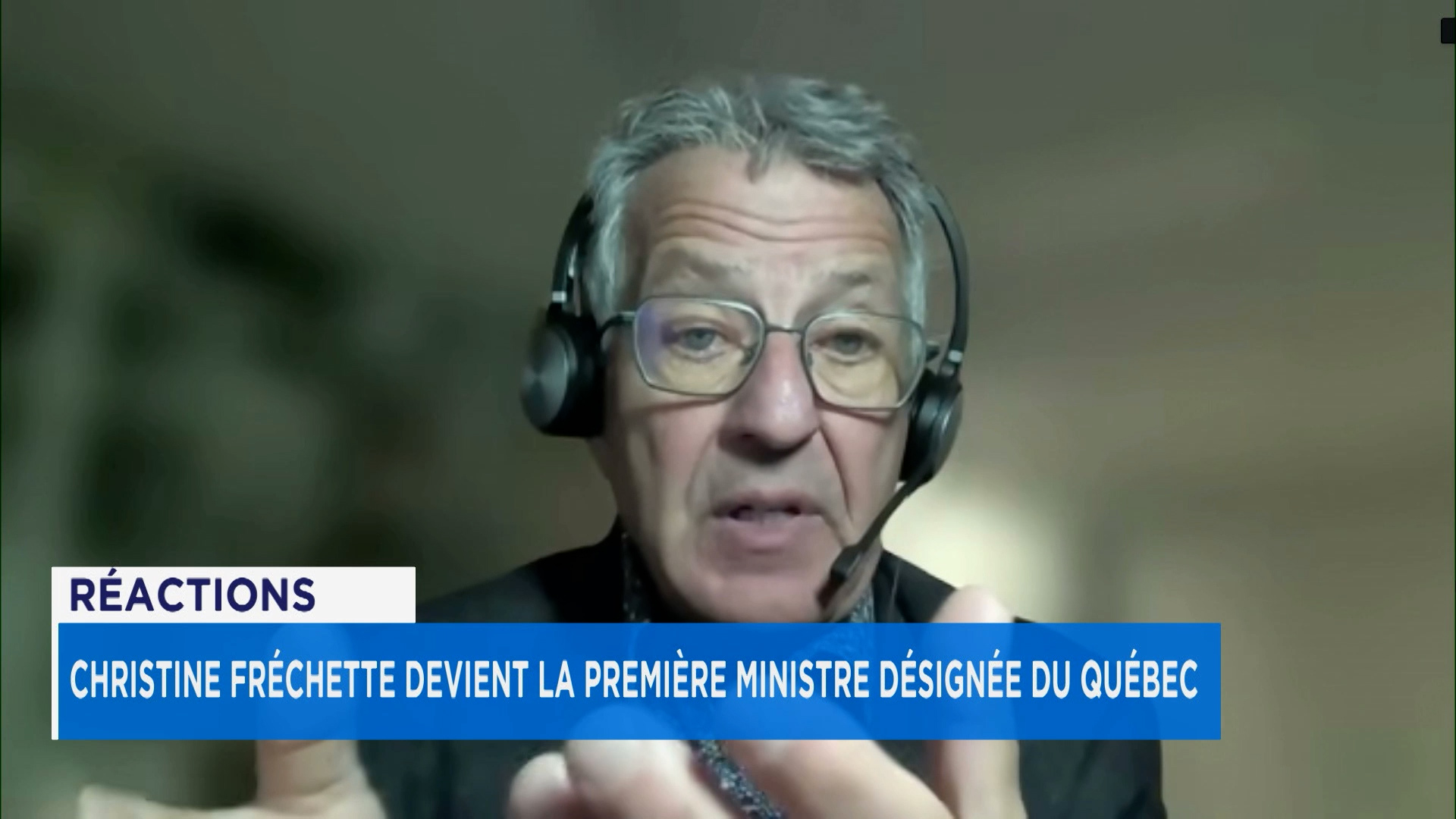 Réactions : Christine Fréchette devient la première ministre désignée ...
